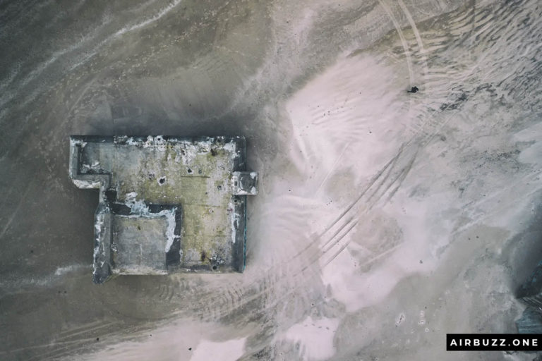 Drone footage of concrete bunkers from the WW2! - AirBuzz.One Drone Blog